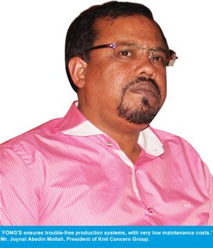 FONG'S One-stop GREEN innovation' for Knit Concern