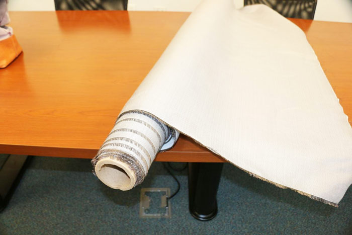 Researchers develop color-changing fabric controlled by a smartphone