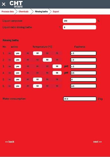 Digital solutions for textile finishing with the CHT Textile Dyes App
