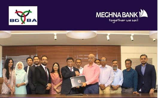 BGBA and Meghna Bank Ltd join hands to ease trade services